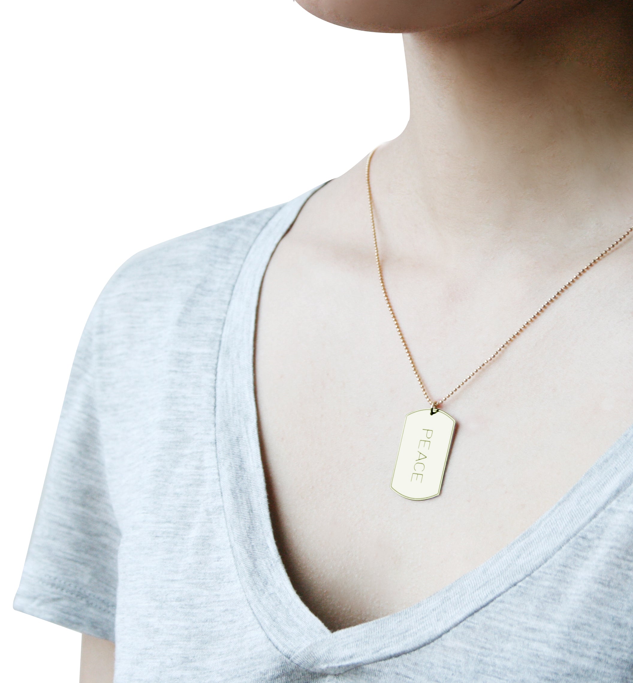 Engraved Friendship Necklace – Anna Lou of London